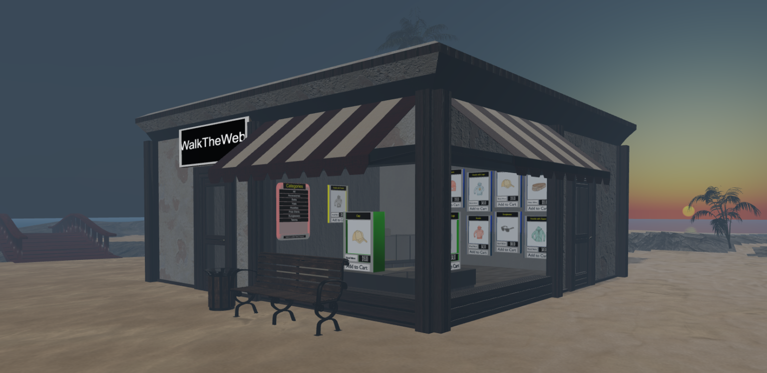 3D Internet Browsing – Walk The Web