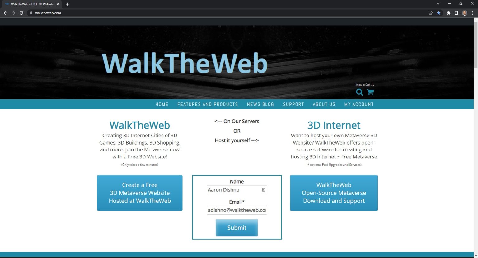 Third Generation Internet – Walk The Web